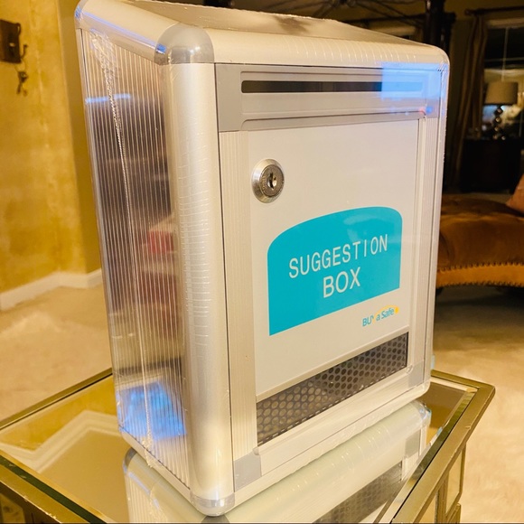 Office | Suggestion Lock Box | Poshmark